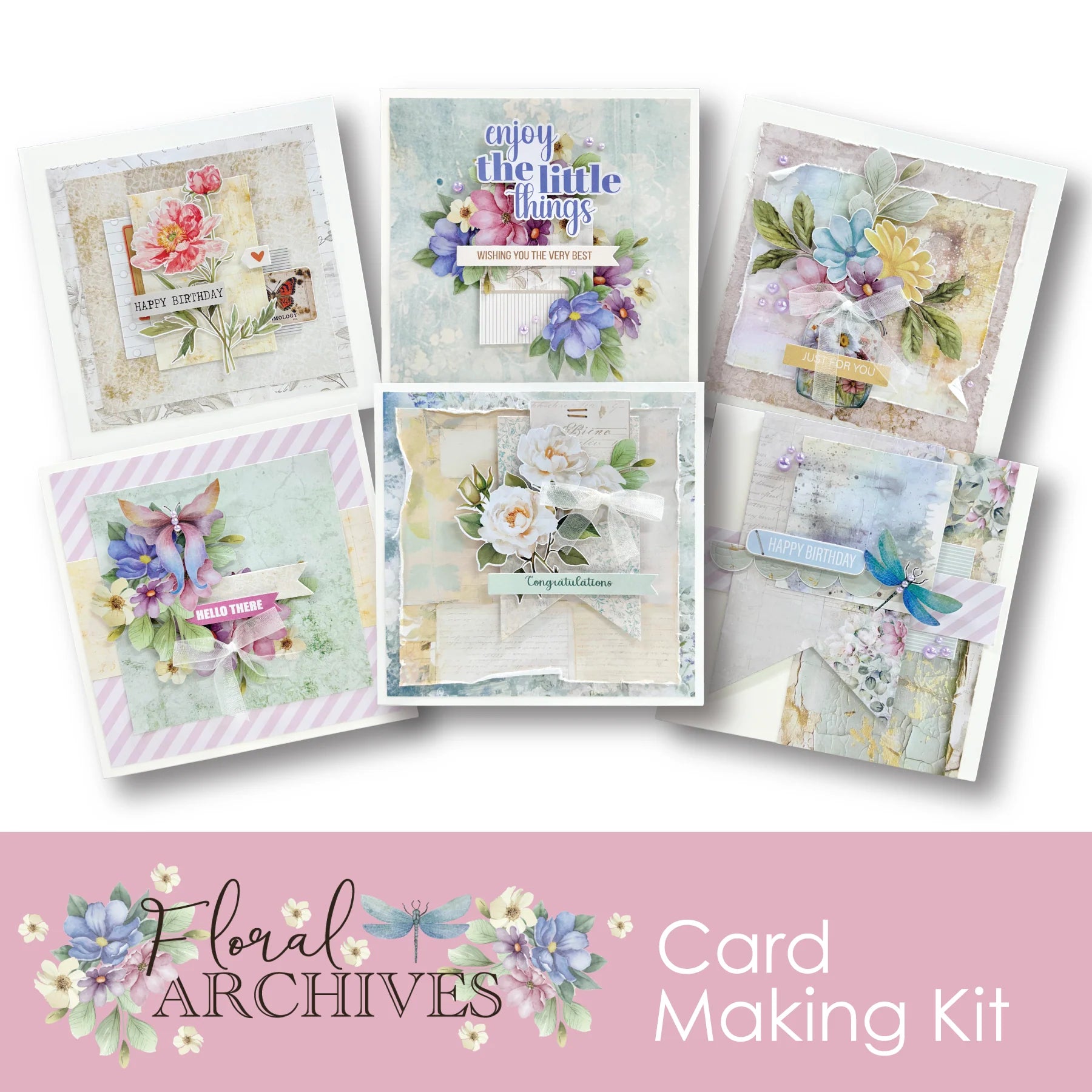 Uniquely Creative Floral Archives Card Making Kit – Creative Junket