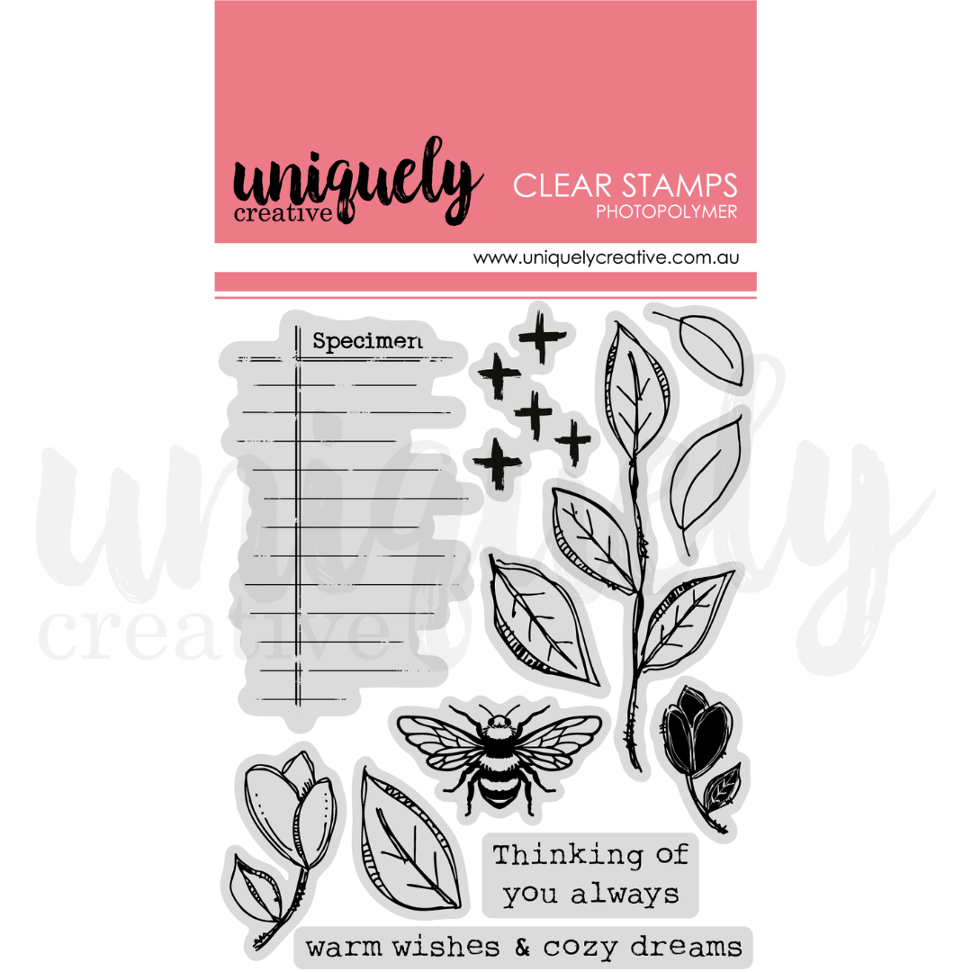 Botanical Art Journal Photopolymer Stamp – Creative Junket