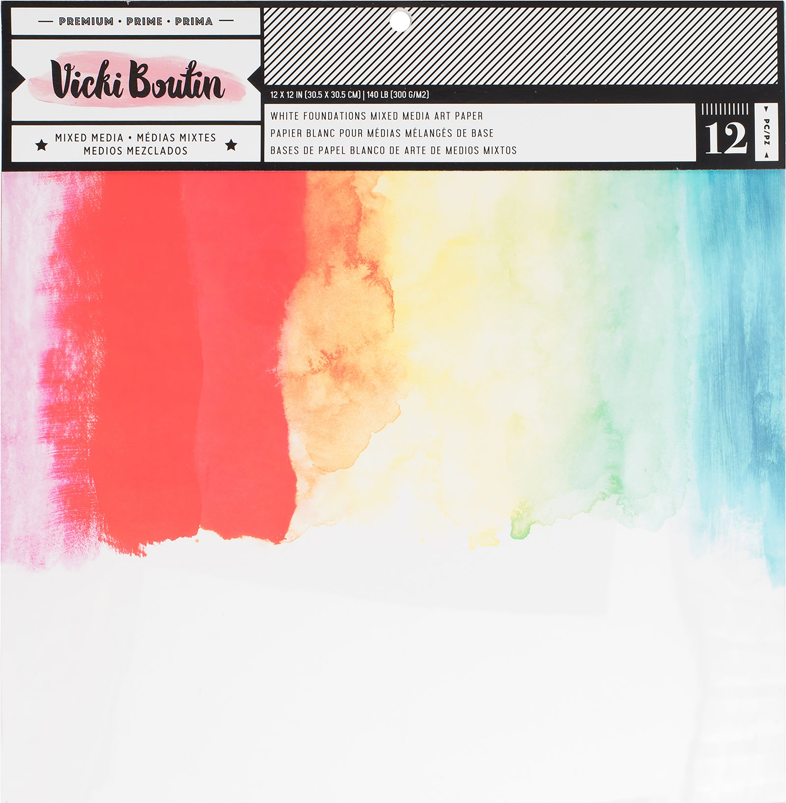 Vicki Boutin Mixed Media Foundations Paper -Smooth White – Creative Junket
